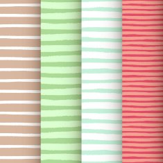 Patterns set with painted stripes free image download