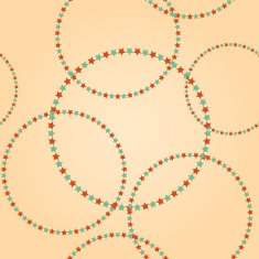 Retro vintage circle round stars pattern N2 free image download