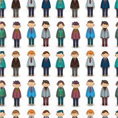 Seamless young boy pattern free image download