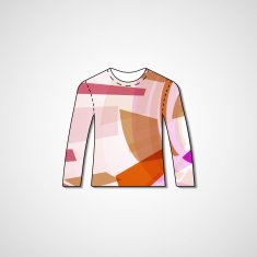 Abstract illustration on sweater N47 free image download