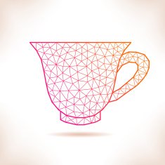 Geometric cup N2 free image download
