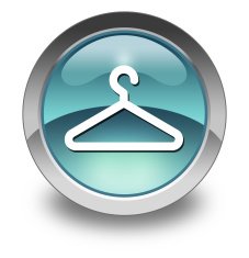 Icon Button Pictogram Coat Hanger N13 free image download