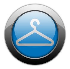 Icon Button Pictogram Coat Hanger N14 free image download