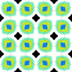 Seamless vector pattern with bold geometric shapes N2 free image download