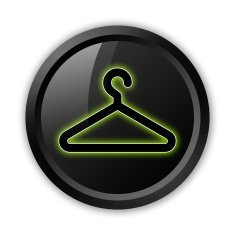 Icon Button Pictogram Coat Hanger N22 free image download