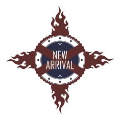 Vintage sticker label N114 free image download