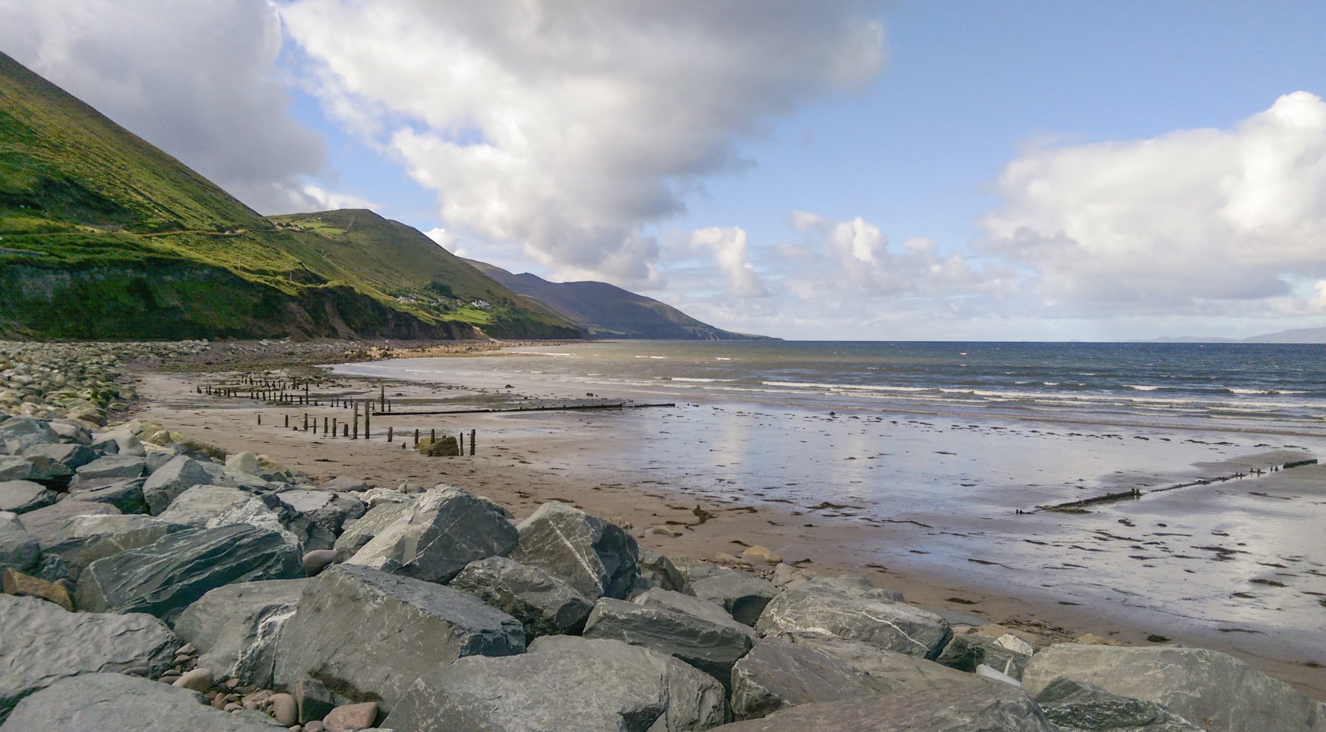 Stones at the seaside in ireland free image download