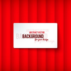 Bright red stripes background with label free image download