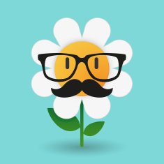 Hipster flower free image download
