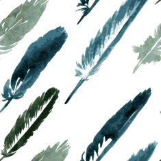 Seamless pattern with plumes N2 free image download