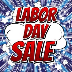 Labor Day Sale - Comic book style word free image download