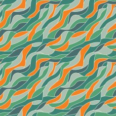 Abstract wave seamless pattern background Vector free image download