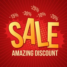 Sale amazing discount design free image download