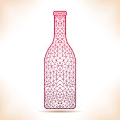 Geometric bottle free image download