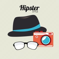 Hipster design N126 free image download
