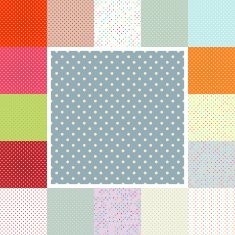 Polka dots set EPS 10 free image download