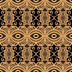 Seamless Vintage Lace Pattern (Vector) N77 free image download