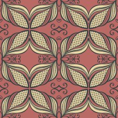 Seamless Vintage Lace Pattern (Vector) N87 free image download