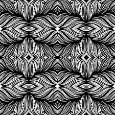 Seamless Vintage Lace Pattern (Vector) N91 free image download