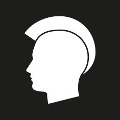 Punk head icon free image download