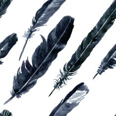 Seamless pattern with plumes N6 free image download