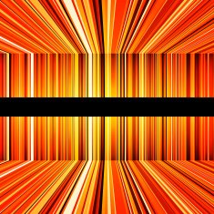 Abstract yellow and orange warped stripes N2 free image download