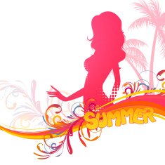 Vector Summer Design free image download