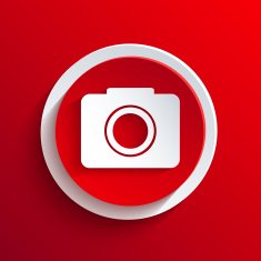 Vector red circle icon Eps10 N10 free image download