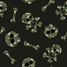 Camouflage Skulls free image download