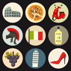 Italy Icons N2 free image download