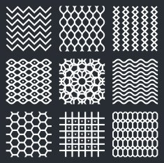 Vector geometric textures free image download