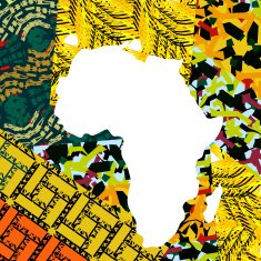 Abstract Africa map with traditional pattern background N2 free image ...
