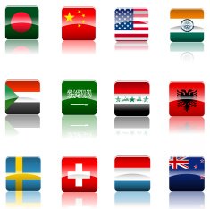 Country's national Flag collection N4 free image download
