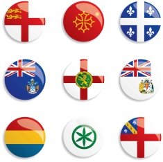 World Flag buttons N45 free image download