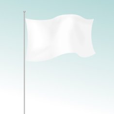 Vector White Blank Flag Isolated on Background N2 free image download