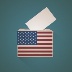 Vote USA Ballot Box free image download