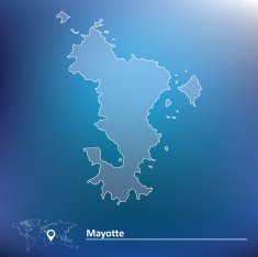 Map of Mayotte free image download