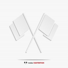 Abstract flags web icon free image download