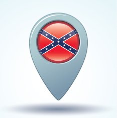 Flag of Confederate Rebel vector illustration N7 free image download