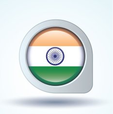 Flag of India vector illustration N7 free image download