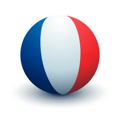 France Flag Sphere Vector free image download
