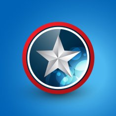 Star shield free image download