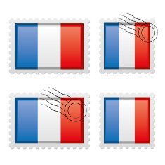 France stamp free image download