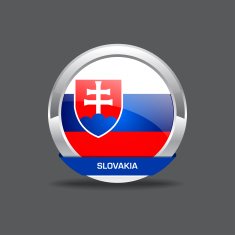Slovakia Flag Vector Icon free image download