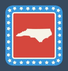 North Carolina state button free image download
