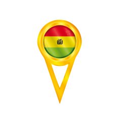 Bolivia pin flag free image download