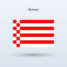 State of Bremen Flag (Germany) free image download