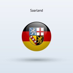 State of Saarland Flag (Germany) N3 free image download