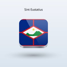 Sint Eustatius Flag Icon N2 free image download