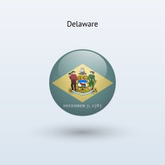 State of Delaware Flag N3 free image download